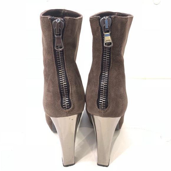 Roberto Cavalli | Shoes | Roberto Cavalli Suede Hidden Platform Boots ...
